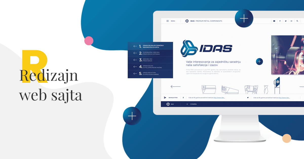 Redizajn sajta: Osvežite Vaše web prisustvo uz novi dizajn