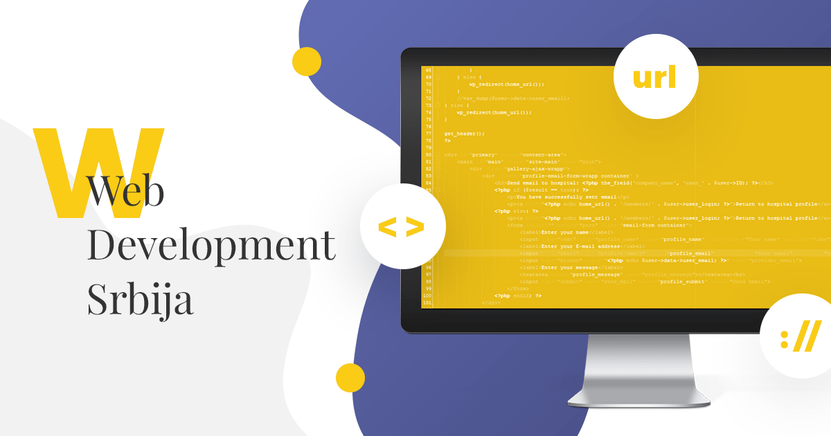Web developement usluge - Web programiranje i razvoj rešenja