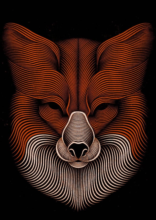 Hypnotic Line Art by Patrick Seymour