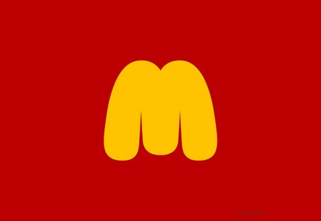 Satirical Logo Design: Universal Unbranding by Maentis