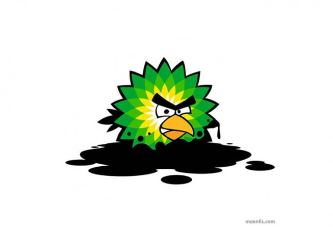 Satirical Logo Design: Universal Unbranding by Maentis