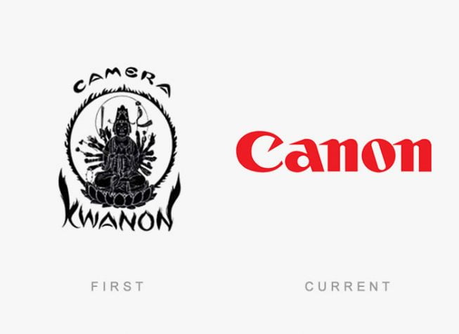Logo design evolution: famous brands then and now
