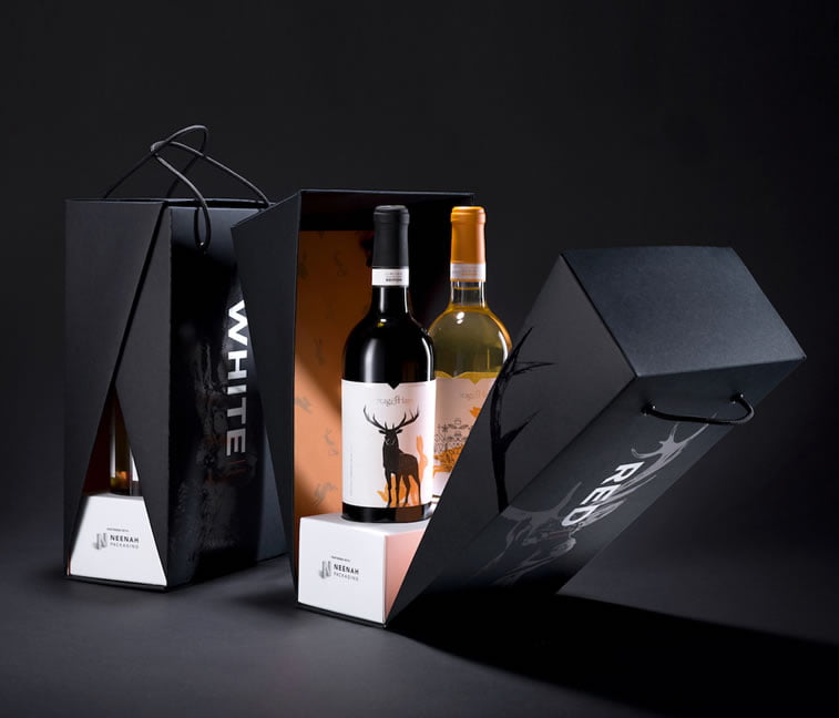 dizajn etikete za vino stag and hare