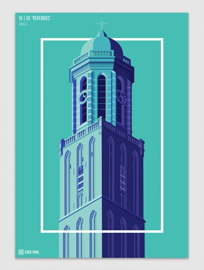 Isometric Illustrations by Coen Pohl