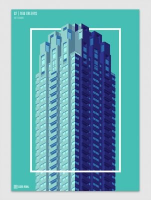 Isometric Illustrations by Coen Pohl