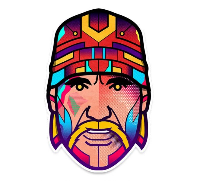 Colorful Illustrations by Van Orton Twins