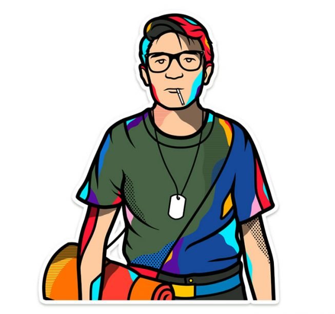 Colorful Illustrations by Van Orton Twins