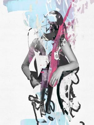 Destroyed Collages by Raphael Vicenzi