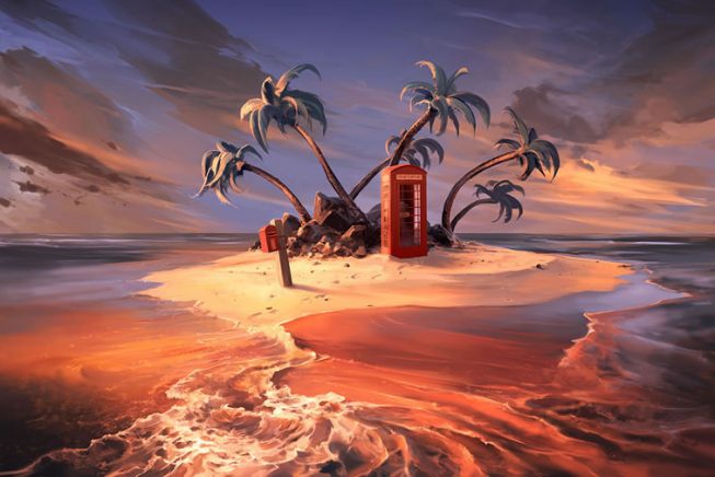 Digital Paintings by Cyril Rolando