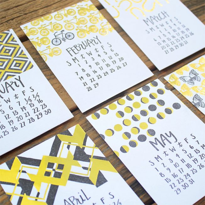 Kreativni primeri dizajna kalendara