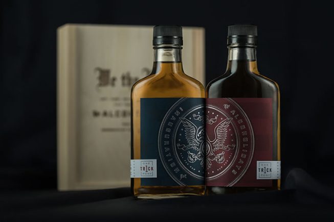Label design inspiration for alcoholic beverages