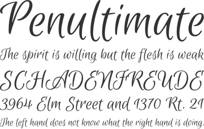 8 Free Handwritten Fonts