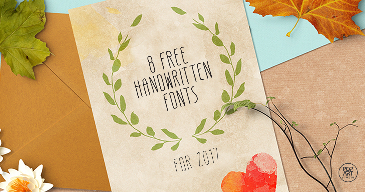8 Free Handwritten Fonts
