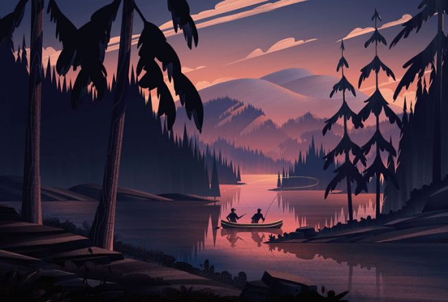 Digital illustrations of Brian Edward Miller