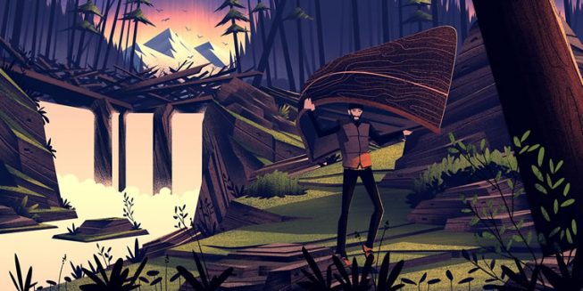 Digital illustrations of Brian Edward Miller