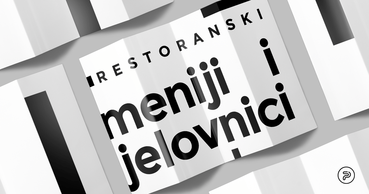 Restoranski meniji i jelovnici – 15 odličnih primera