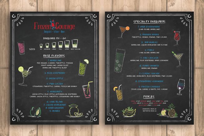 Restoranski meniji i jelovnici – 15 odličnih primera