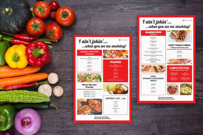 Restoranski meniji i jelovnici – 15 odličnih primera