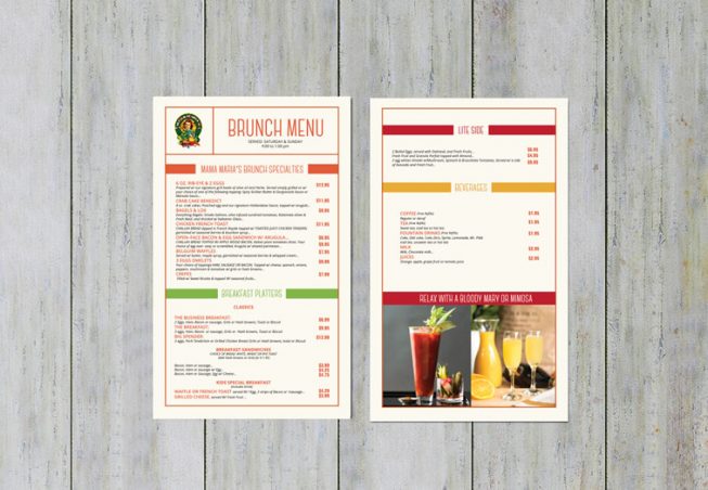 Restoranski meniji i jelovnici – 15 odličnih primera