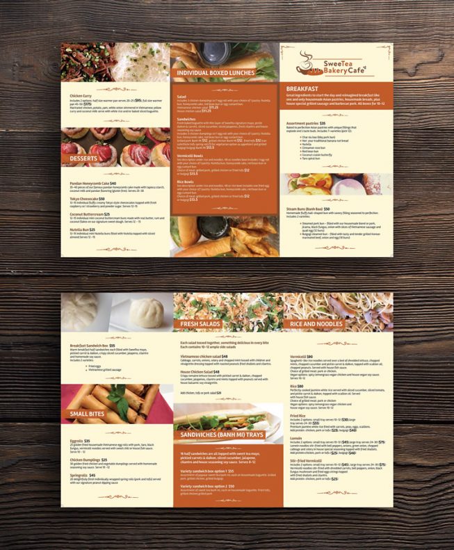 Restoranski meniji i jelovnici – 15 odličnih primera