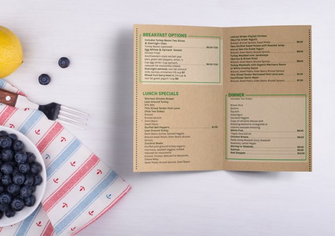 Restoranski meniji i jelovnici – 15 odličnih primera