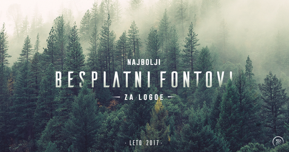 Najbolji besplatni fontovi za logo-e: Top 9