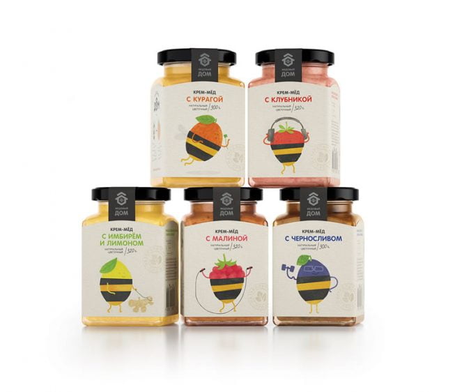 Beautiful Honey Packaging Design For Your Inspiration