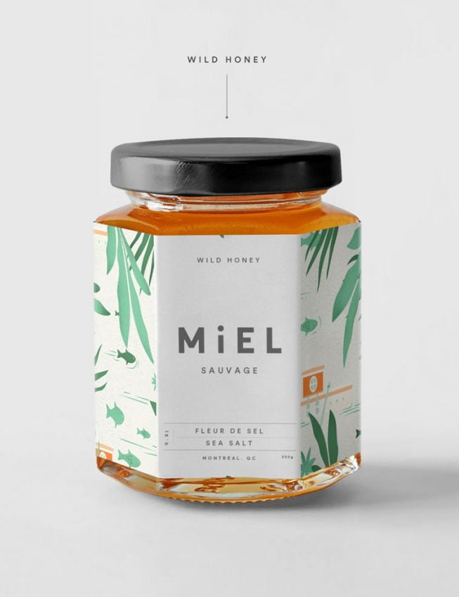 Beautiful Honey Packaging Design For Your Inspiration