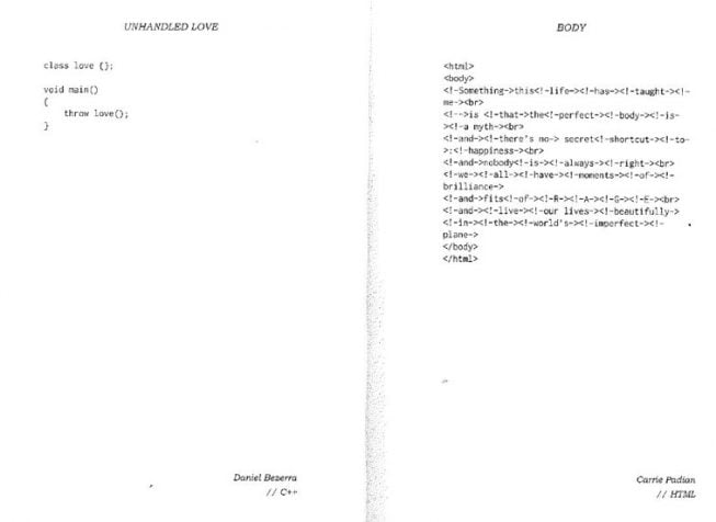 Code Poetry Poems Written In Programming Languages