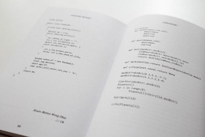 Code Poetry: Poems Written in Programming Languages