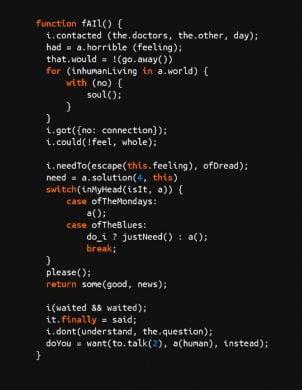 Code Poetry: Poems Written in Programming Languages