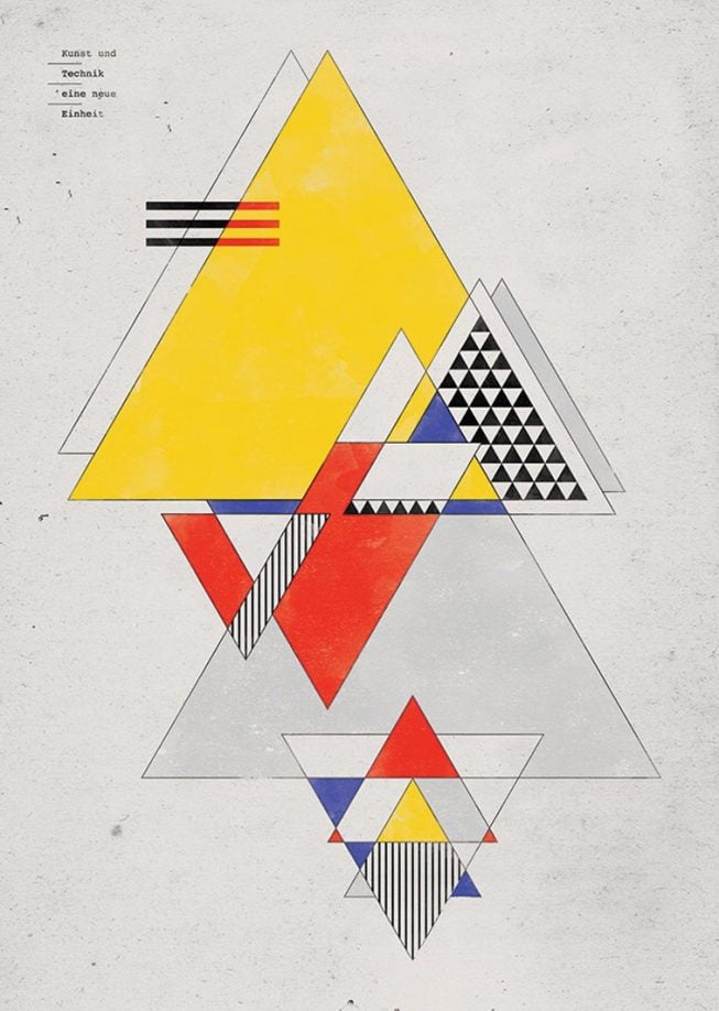 Inspiring Use of Geometry in Graphic Design