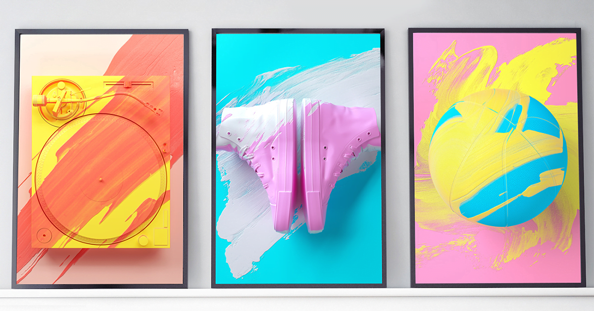 3d digital art of Ben Fearnley