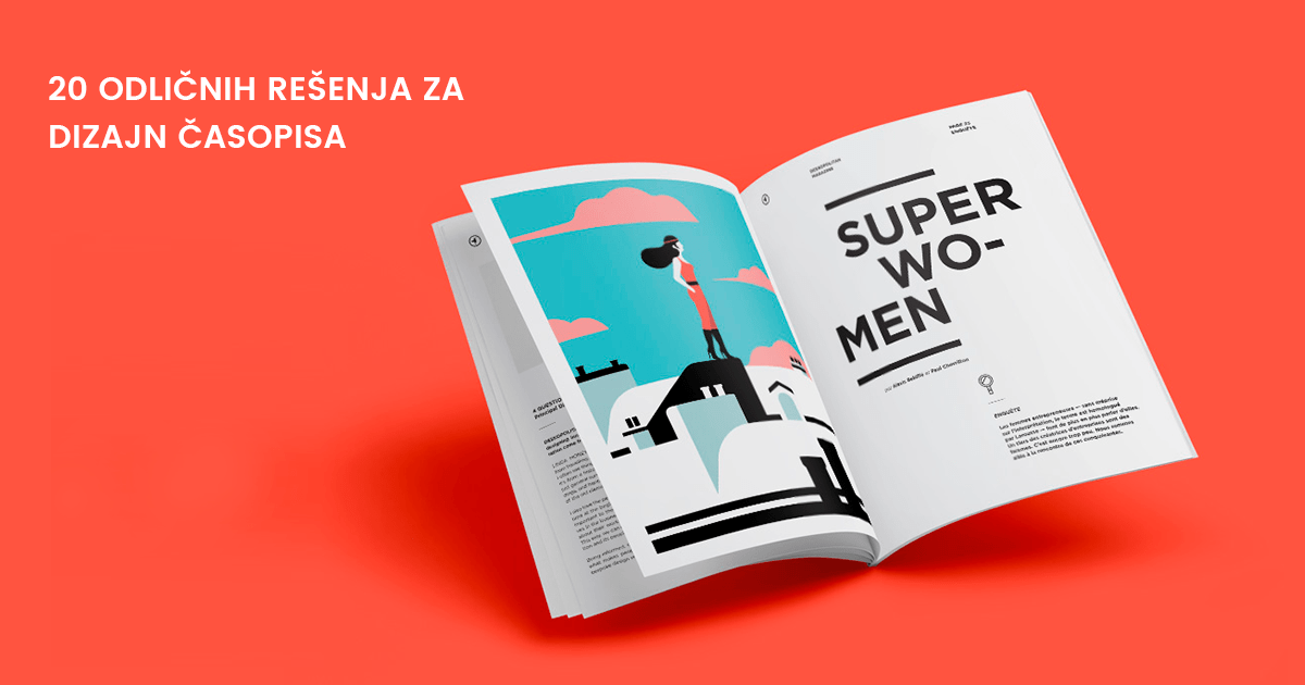 20 odličnih rešenja za dizajn časopisa