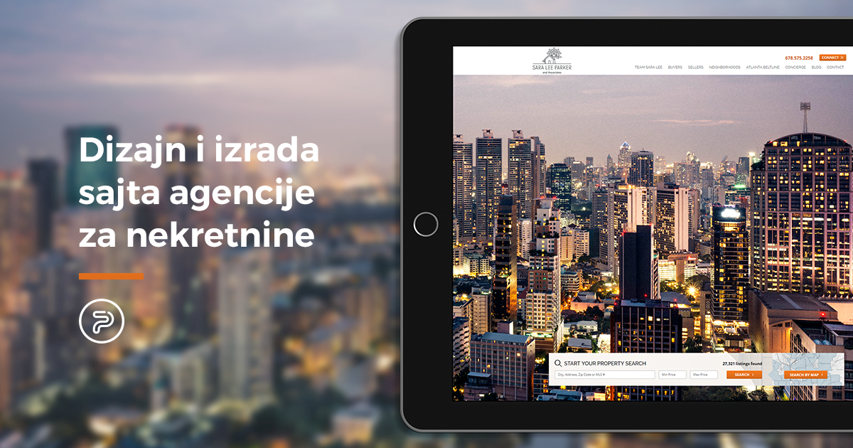 Dizajn i izrada sajta agencije za nekretnine – PopArt Studio