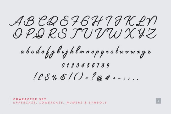 35 Most Interesting Free Script Fonts