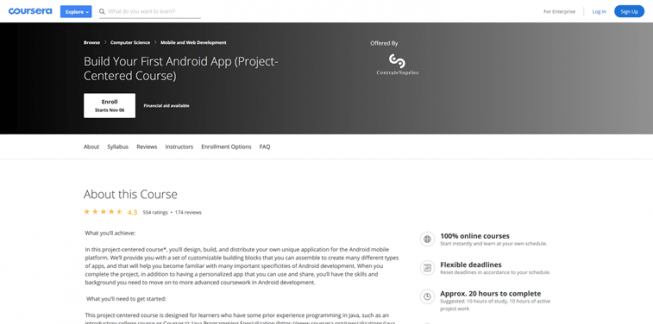 Free Online Courses For Mobile App Development