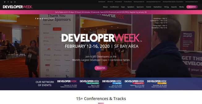 The ultimate guide to the best developers’ events in 2020