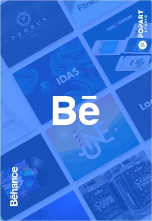 Behance profile PopArt Studio