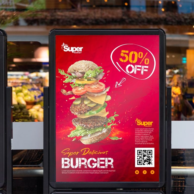 Billboard Design Tips for Supermarket Chains