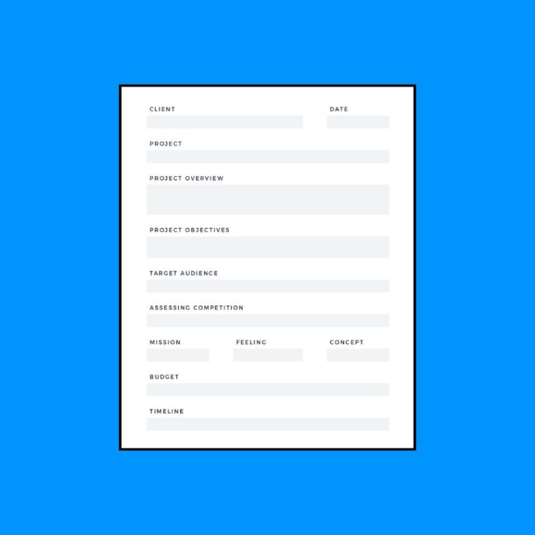 Creating a Design Brief: 6 Essential Steps